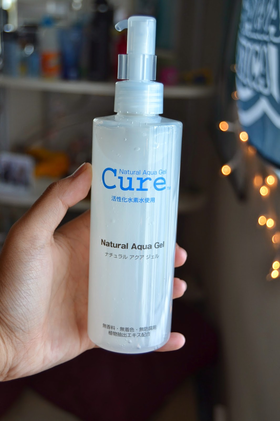Review: Cure Natural Aqua Gel | seanoshiro Review: Cure Natural Aqua Gel | seanoshiro