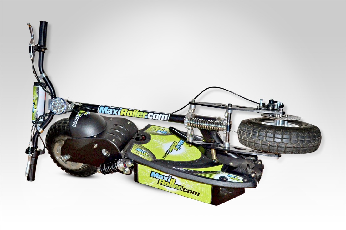 FranMagacine: Monopatín con motor eléctrico y sillín