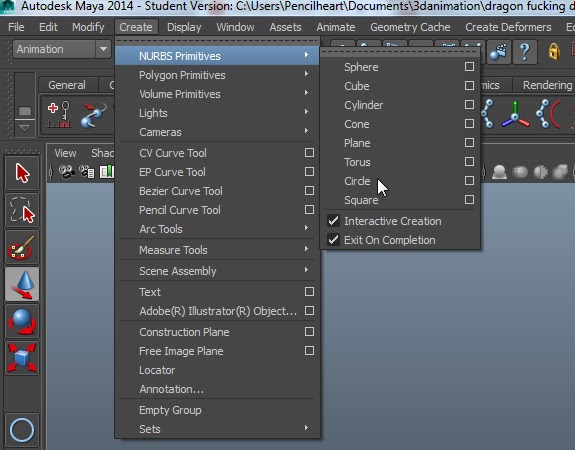 Character animation: Skeletal rig process
