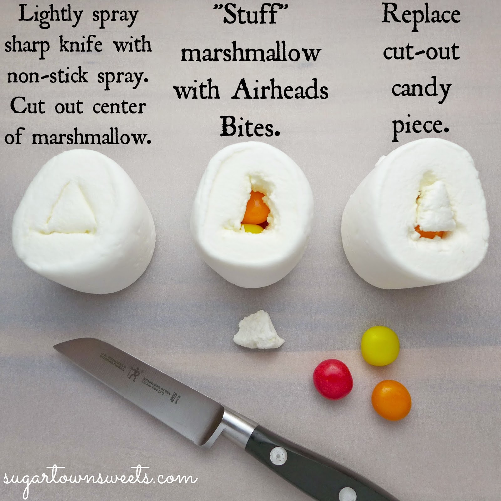 Sugartown Sweets: Airheads Surprise Inside Stuffed Turkey Marshmallows!