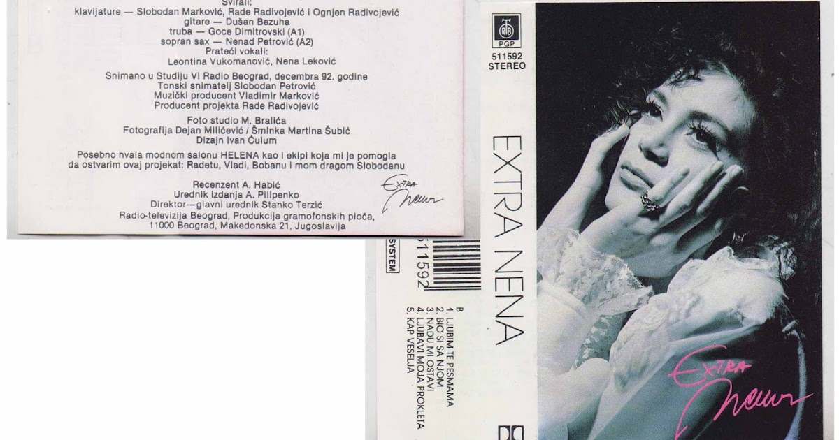 ZVUCI JUGOSLAVIJE - SOUNDS OF YUGOSLAVIA: EXTRA NENA 1992 Pesmo moja kreni