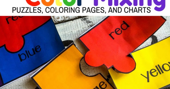 Color Mixing Activity Pack | Totschooling - Toddler, Preschool ...