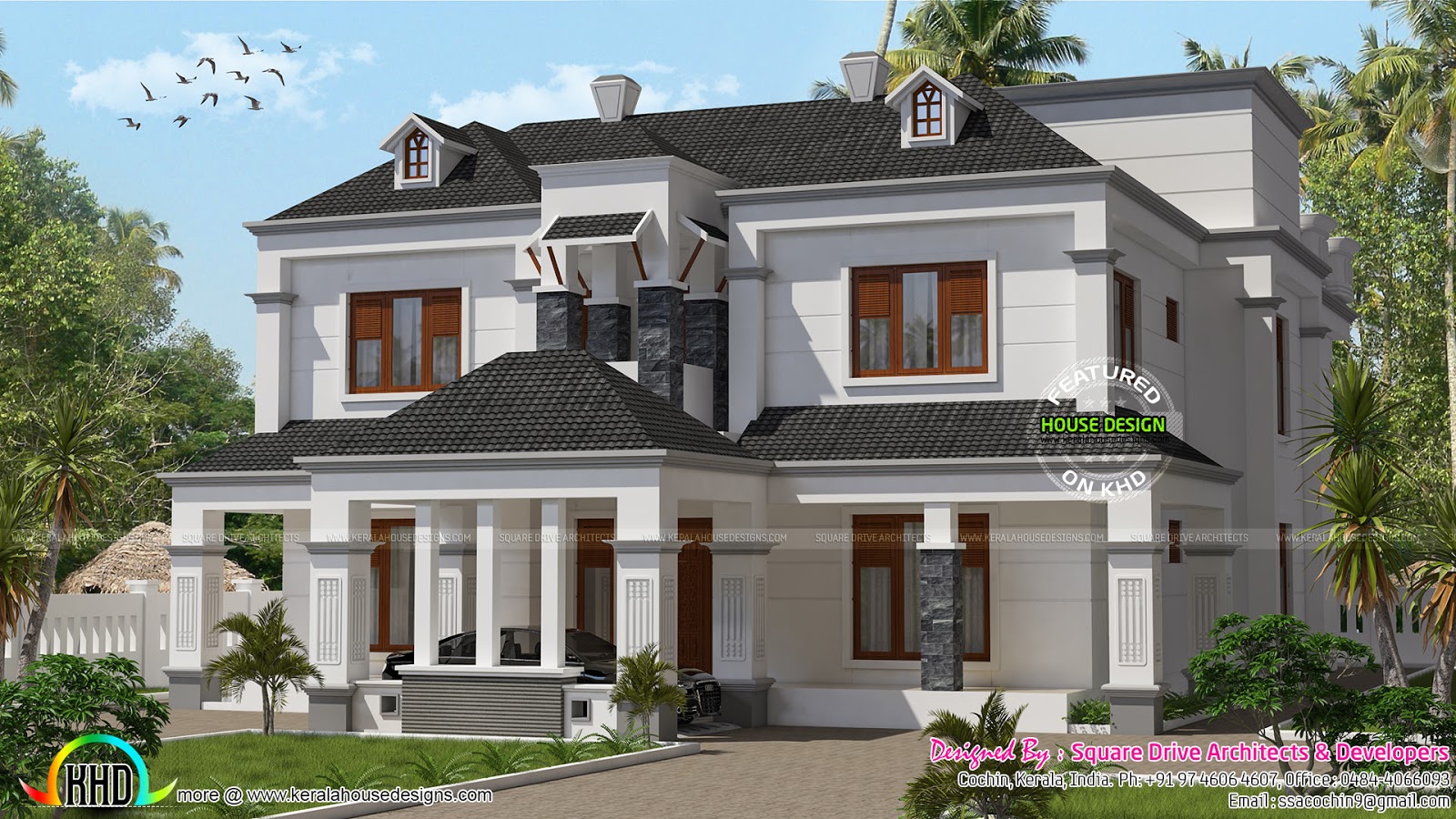 GANDUL: Colonial model 3834 sq-ft home
