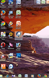 TUTORIAL ILMU KOMPUTER: Cara Membuat Teks Dengan Menggunakan Contour