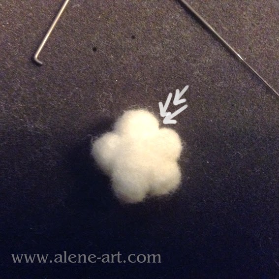 Alene Illustration: Tutorial: Needle Felted Star