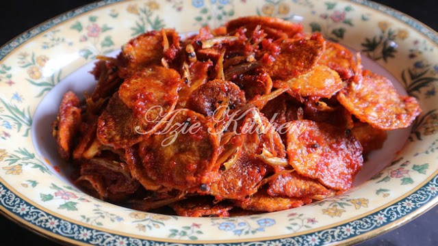 Sambal Kentang Ikan Bilis Rangup Azie Kitchen