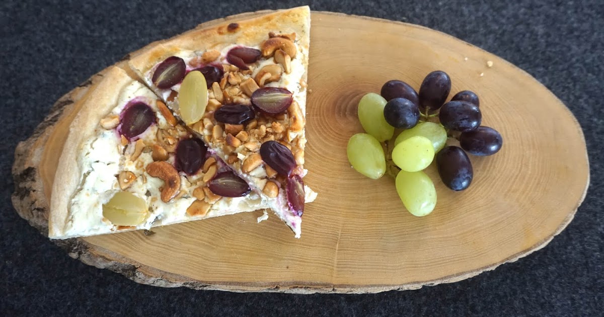 Trauben-Nuss Pizza | Mann in der Küche | food blog und rezepte