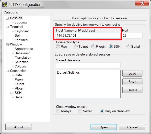 Netsoftmate Technical Blog : Step 5 - Oracle DBCS : Connecting To Compute Node Using PuTTY