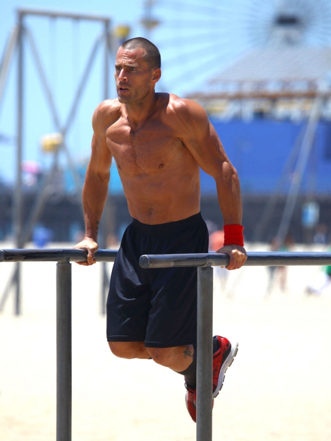 VJBrendan.com: Julien Greaux Working Out in Santa Monica