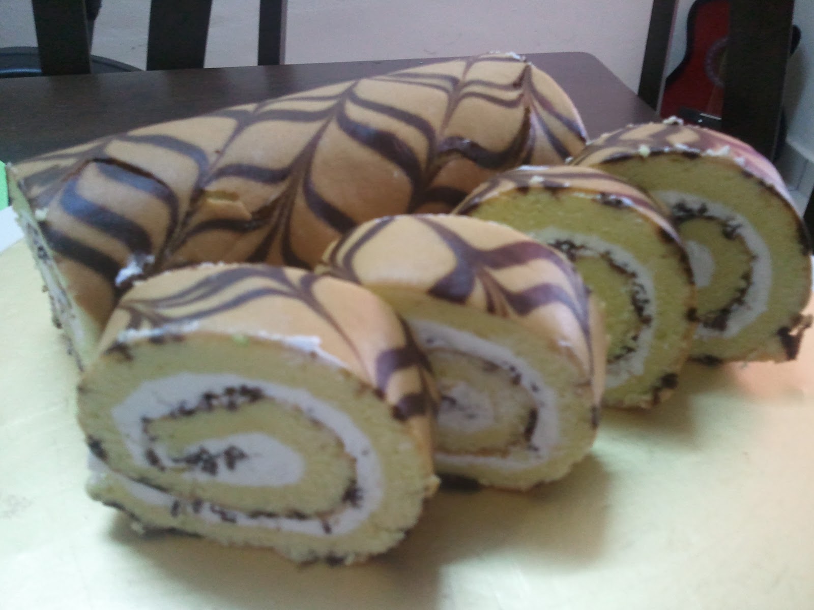 My New Cubicle: Kek Swiss Roll (Kek Gulung)