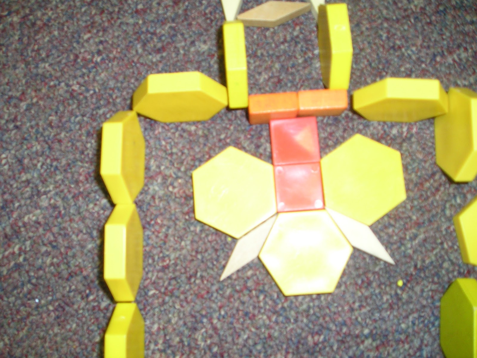 Tales From a K-1 Classroom: Symmetry with Pattern Blocks