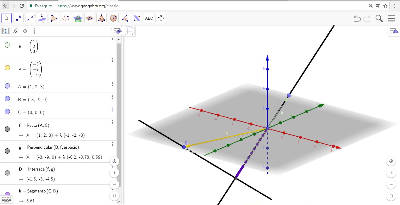 El rincón de las matemáticas: Ejercicios Proyecciones (Geometría III)
