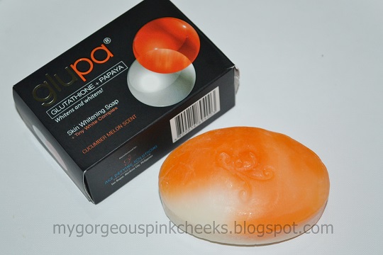 Product Review: Glupa Skin Whitening Soap - My Gorgeous Pink Cheeks