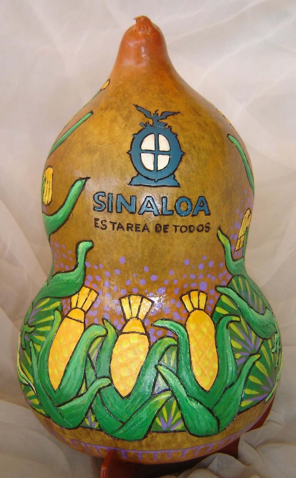 Arte en Bule-gourd art: julio 2011