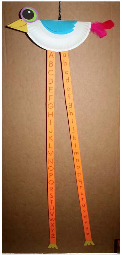 Alpha Bird Alphabet Assessment Game Craftivity - Classroom Freebies