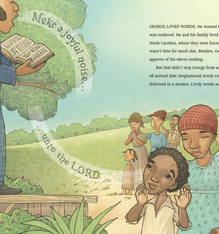 STORYWRAPS: The Remarkable Story of George Moses Horton Poet - a bookwrap