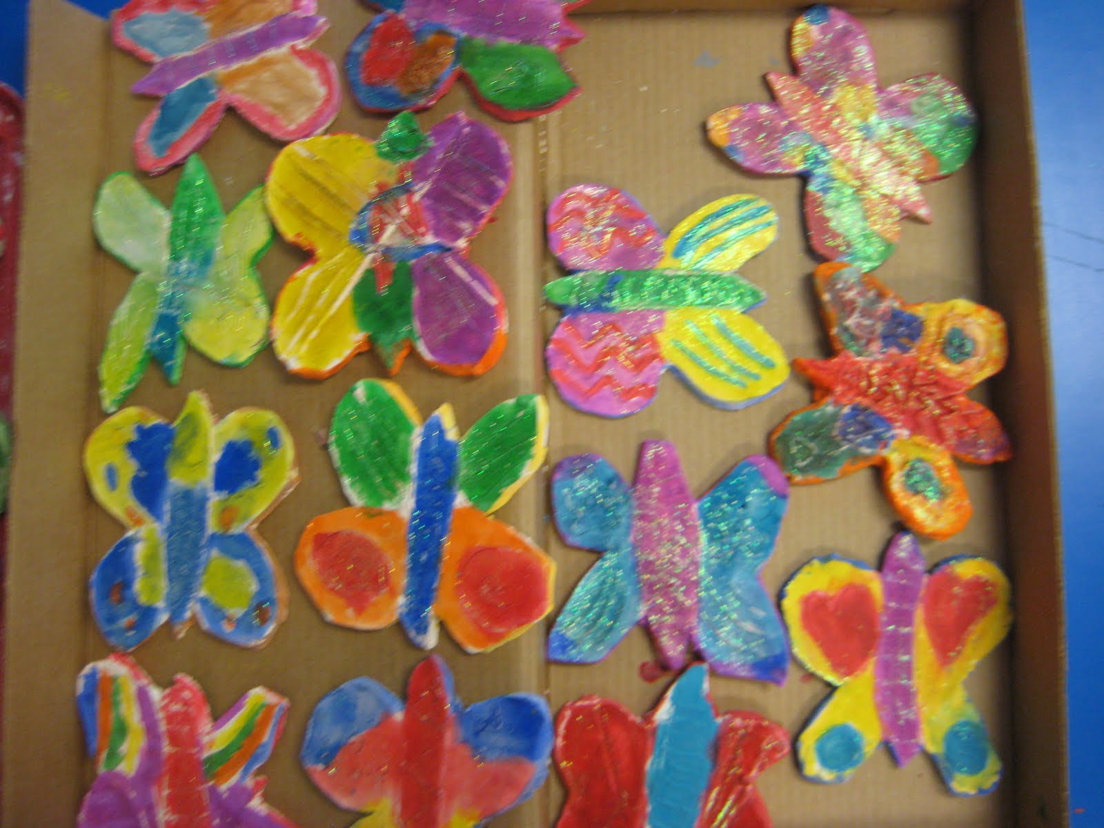 Why Walk When You Can Fly?: First Grade Clay Butterflies