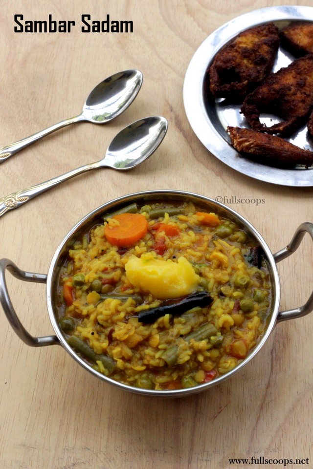 Sambar Sadam ~ Full Scoops - A food blog with easy,simple & tasty recipes!
