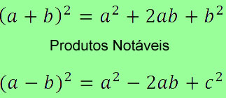 Produtos notáveis - 8º Ano ~ MatemáticaSimples