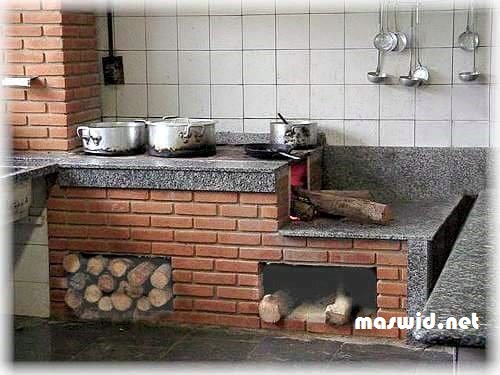 Dapur Tungku Modern Ide Top!