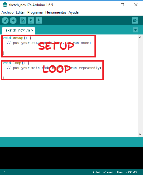 Aprender Arduino: El código