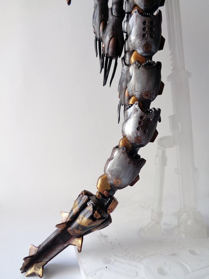 Custom Build: 1/144 Demon Engine Kit Bash