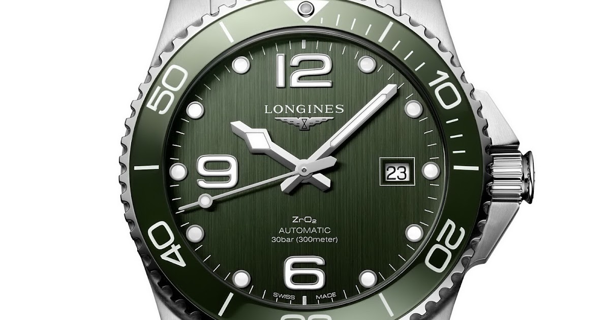 OceanicTime: LONGINES HydroConquest GREEN