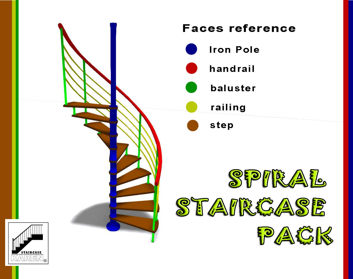 Karen Staircase: Builder Spiral Stair Case