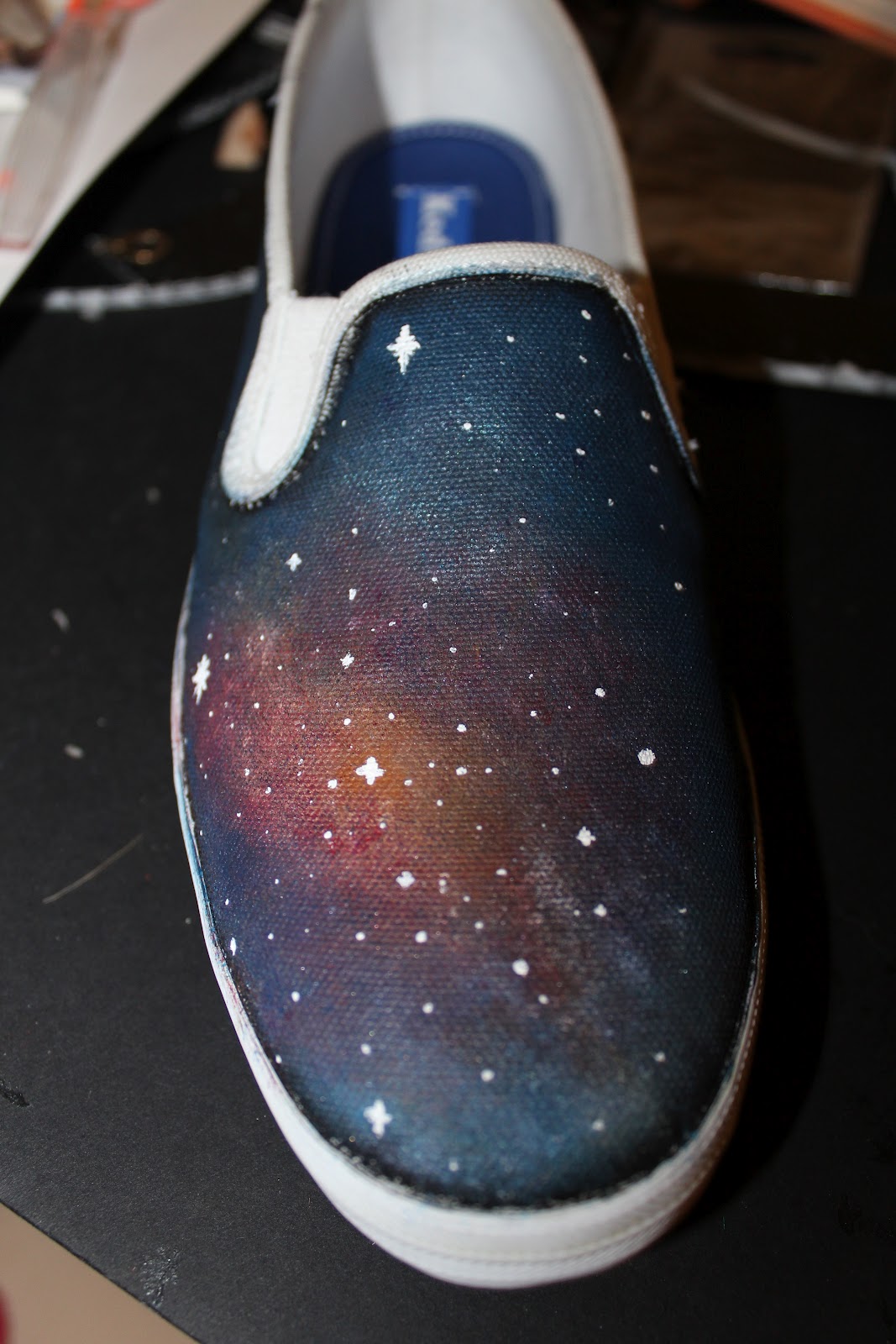 Chipkey Creations: Making Galaxy Shoes (tutorial)