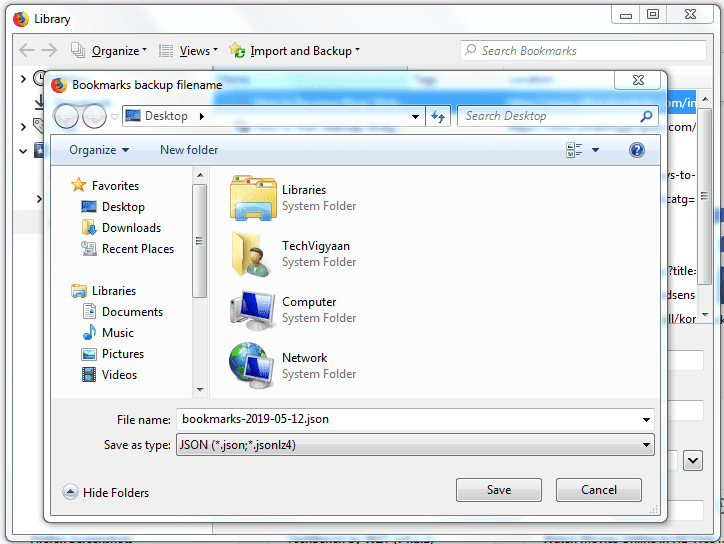The Easy Step Guide : How to Backup Bookmarks in Firefox