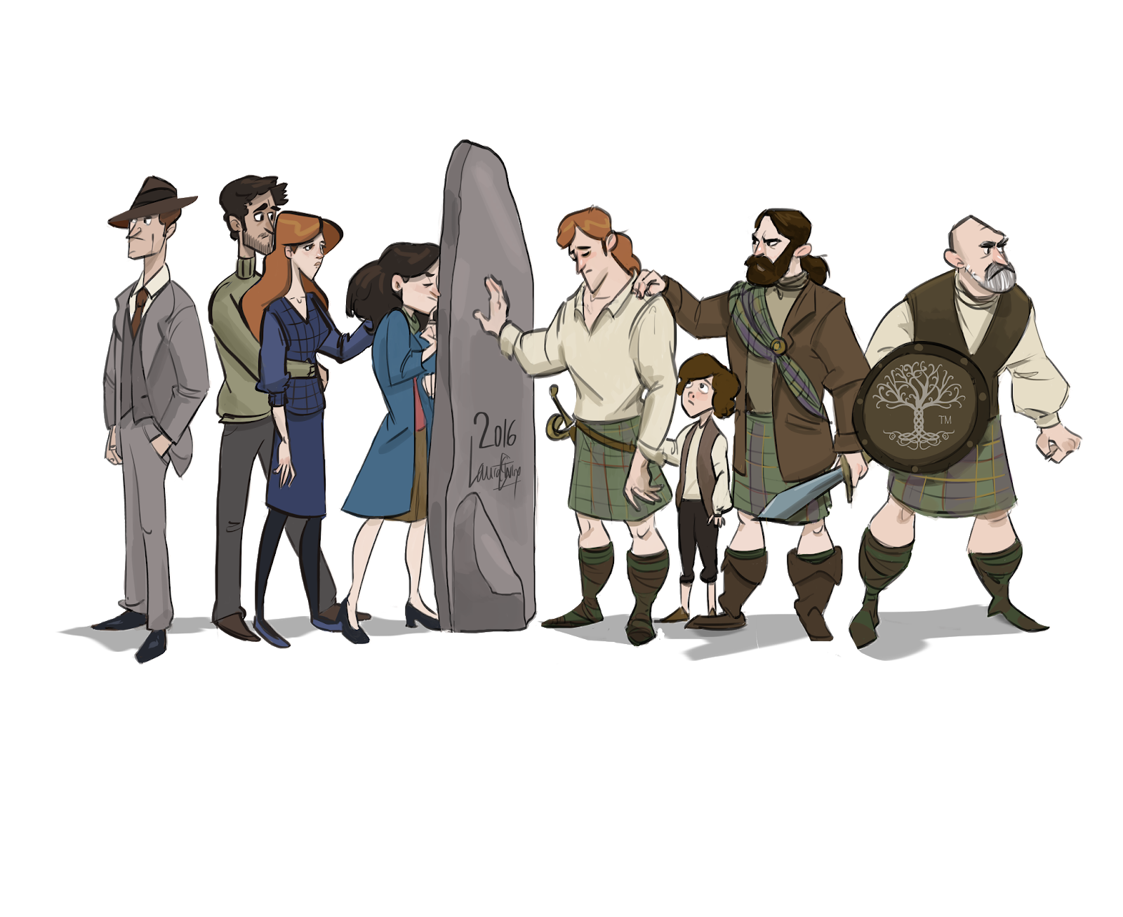 Outlander Homepage: Outlander - 'The Fans Who Make It' - Series by Roma ...