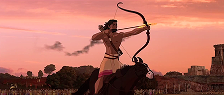 Comparison of the character of Arjuna in ''the purpose'' and Mahabharata