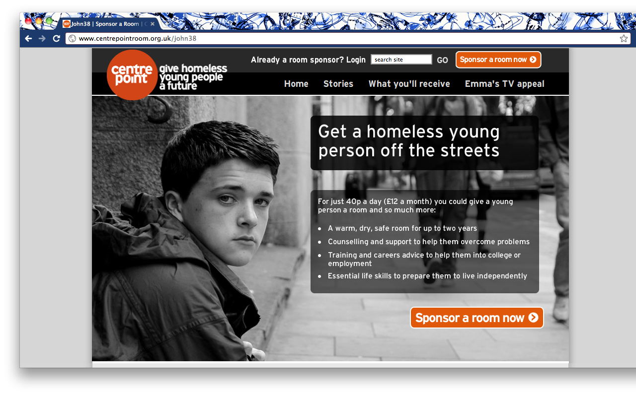 A charity intern in Glasgow: Did you see John? Centre Point's ...