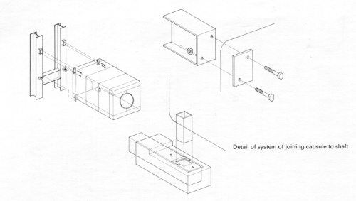 MY ARCHITECTURAL MOLESKINE®: KUROKAWA: NAKAGIN CAPSULE TOWER