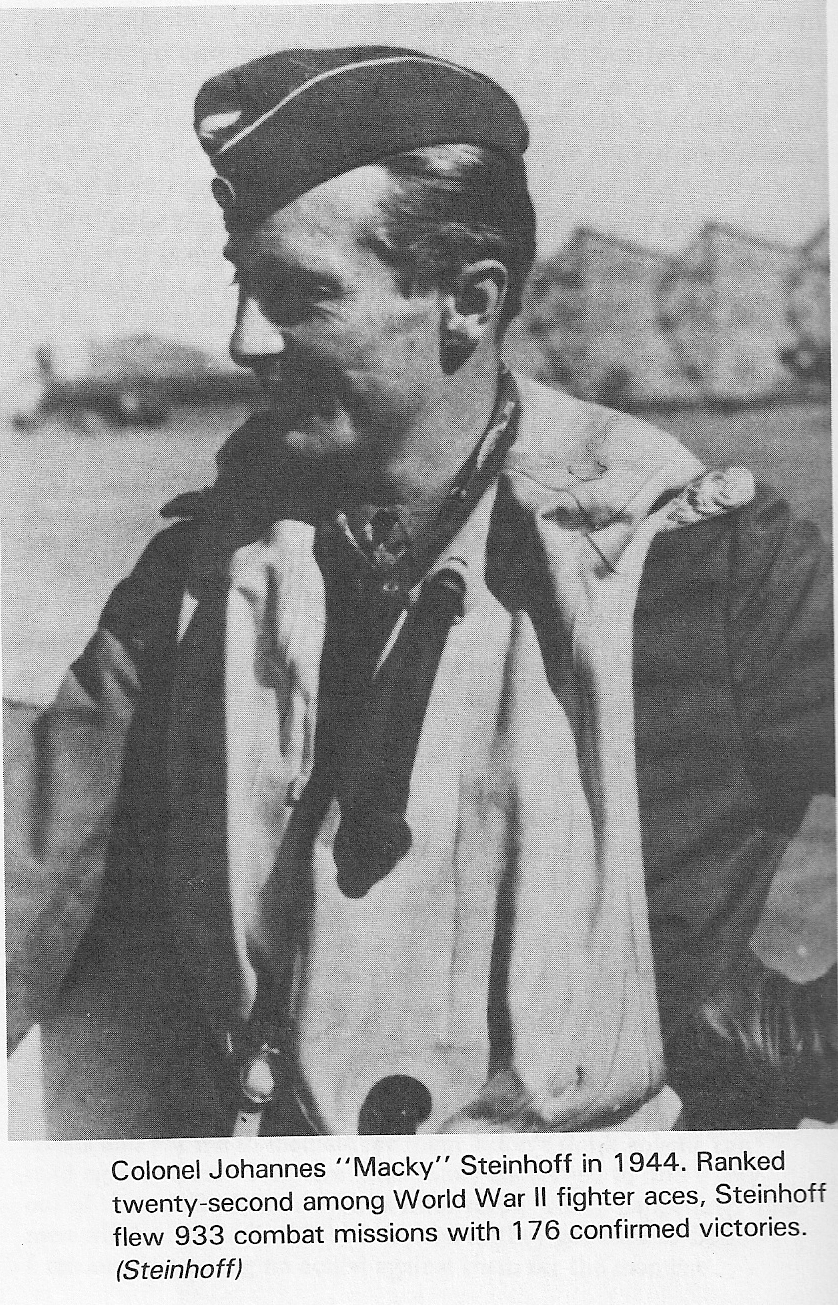 Luftwaffe Lovers: Interview with Luftwaffe Eagle Johannes Steinhoff (by ...