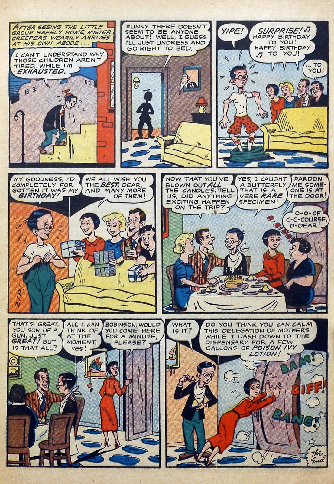 Four-Color Shadows: Mister Creepers-1955