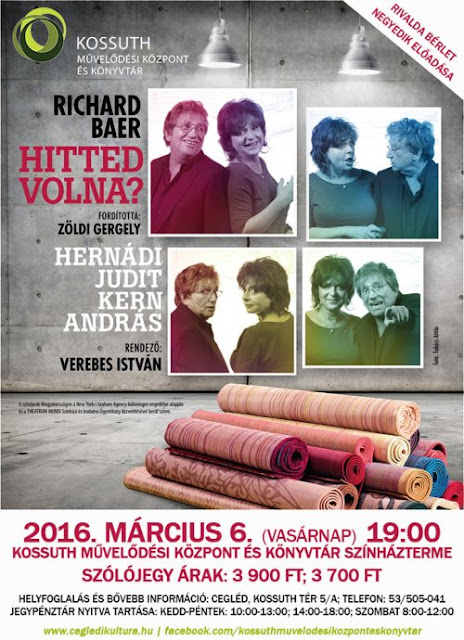 Plakát104: Richard Baer: Hitted volna? - Cegléden