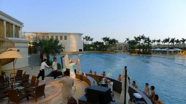 The Grand Resort Deck at Galaxy Macau
