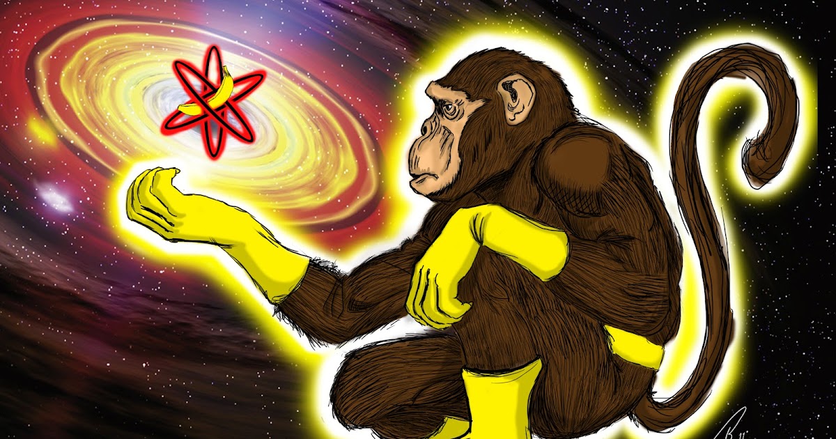 18th Letter Art: Galactice Primate
