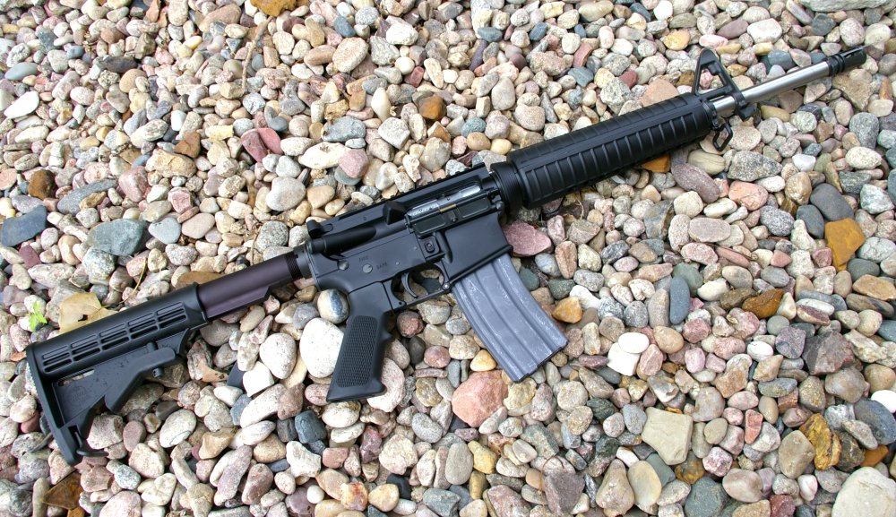 Stainless Steel Assault Rifle at Paul Bennette blog