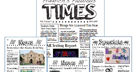 Learning to Teach in the Rain: Creating a Classroom Newspaper: Part 1 of 3