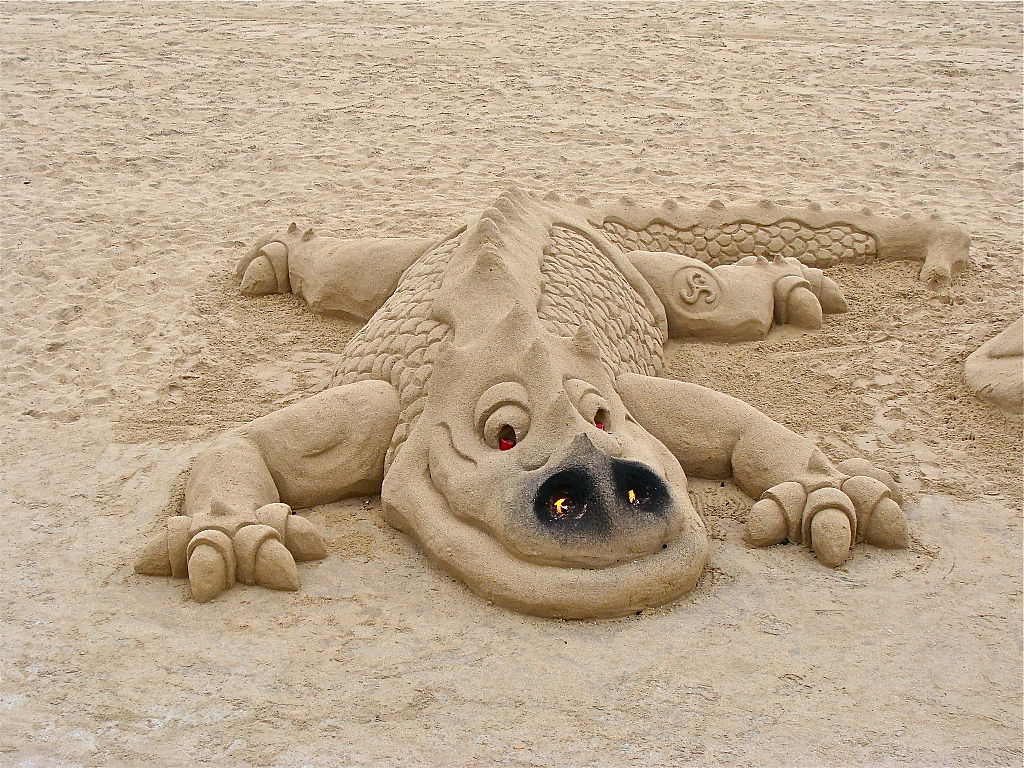 The Speculative Salon: Fantasy Sand Castle Art