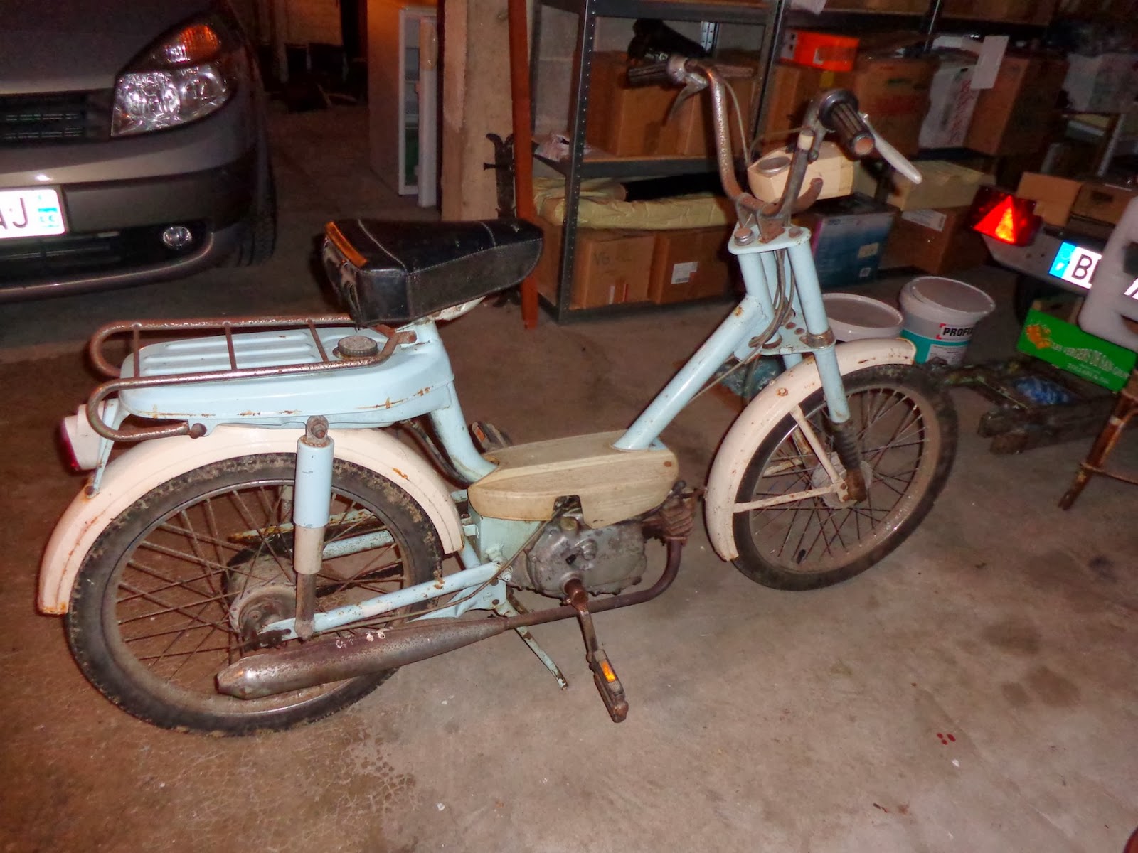 restauration d'un Honda PF50 "amigo" de 1973: Octobre, suite... Et fin