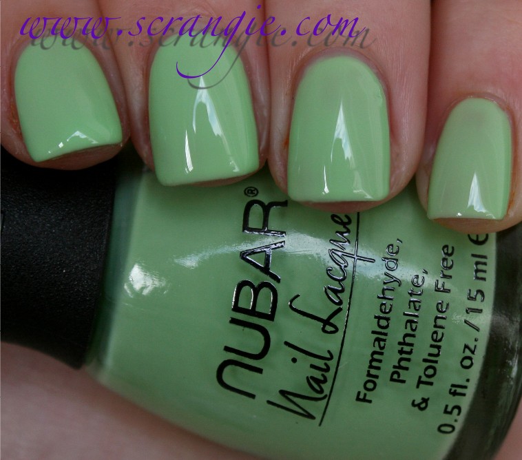Scrangie: Nubar Jellybeans Collection for Spring 2012 Swatches and Review