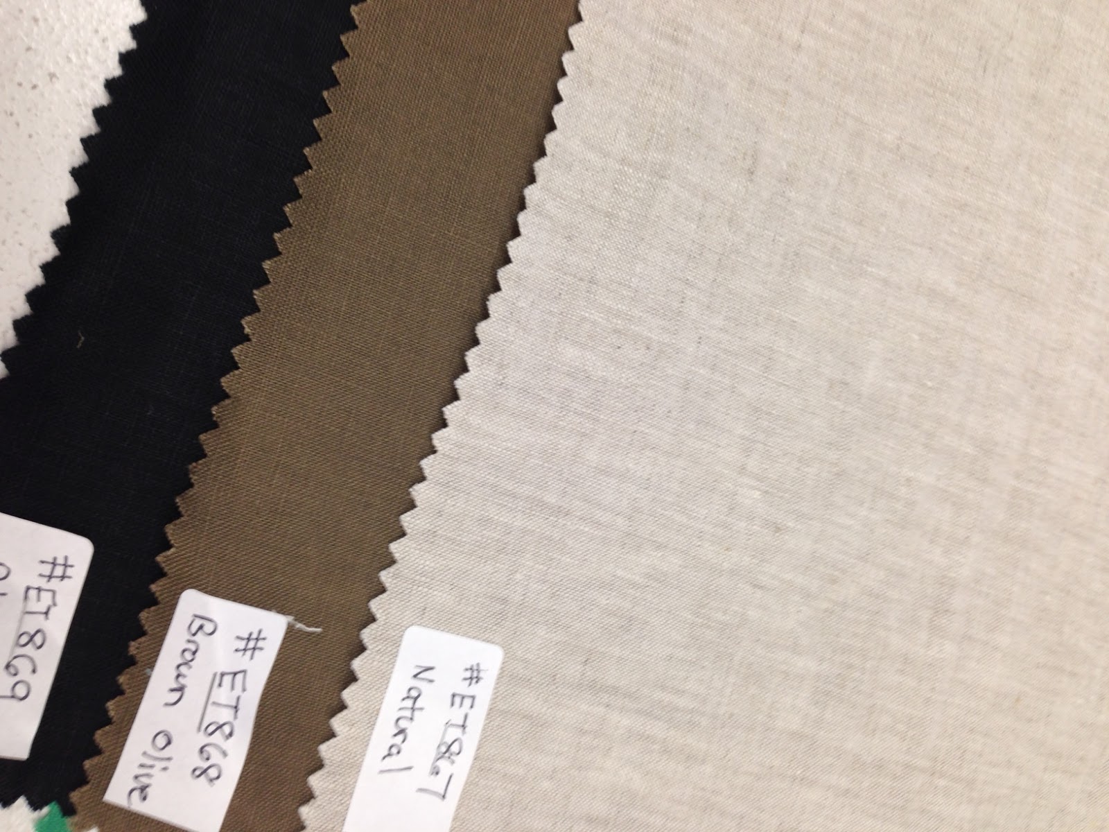 Made by a Fabricista: Neutral Linen Separates