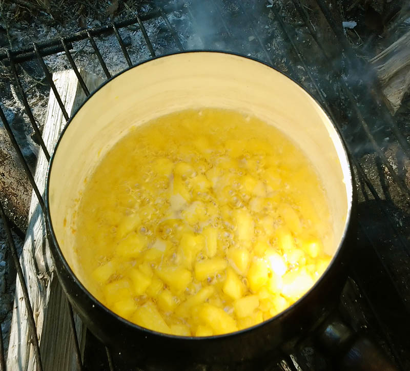 Poilsiauju gamtoje: Turisto pusryciai