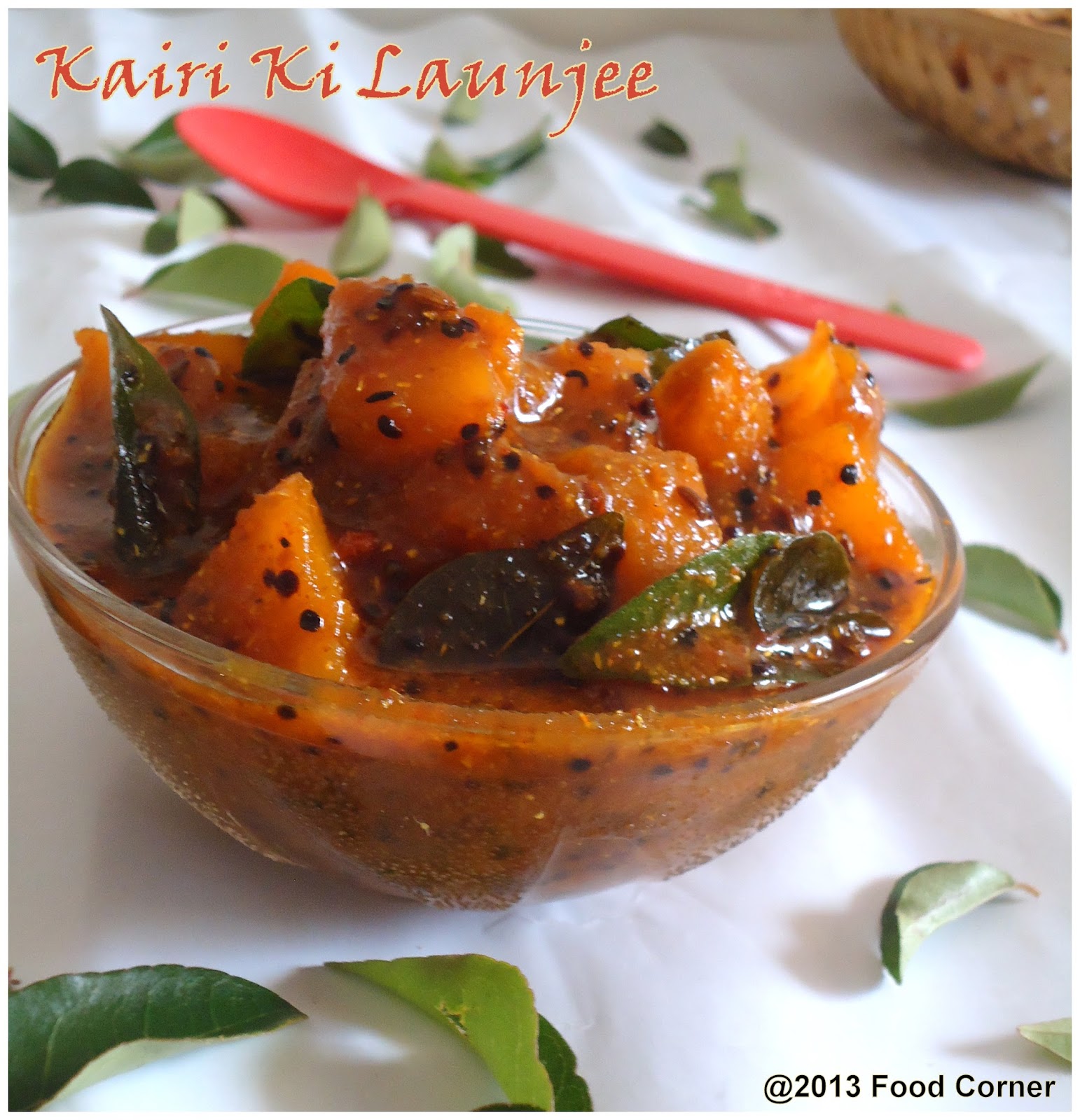 Kairi Ki Launjee | Raw Mango Chtuney | Mango Recipe ~ Kiran's Food corner
