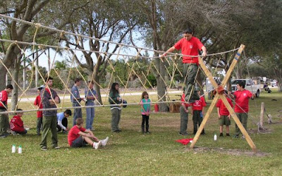 The Journal of Hairy-Chested Adventism: Camping Genius: The Monkey Bridge