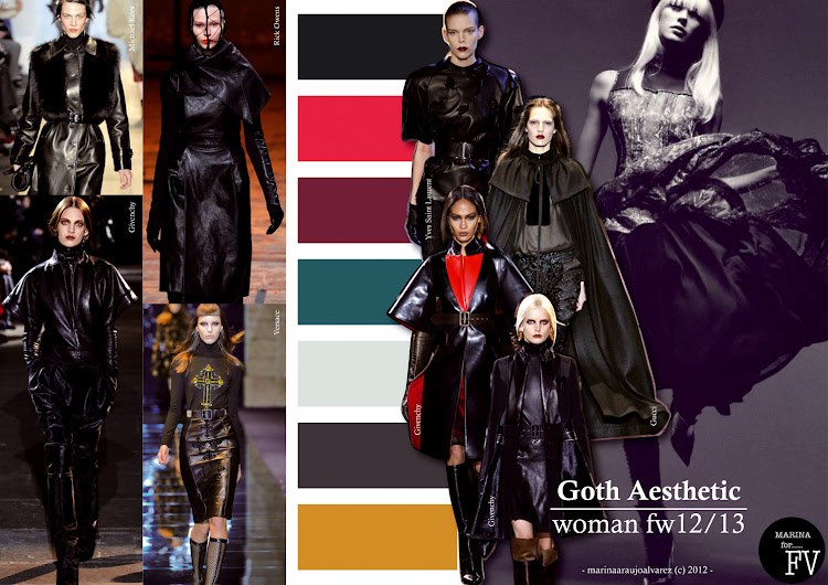FASHION VIGNETTE: [ TREND REPORT ] GOTH AESTHETIC by Marina Araujo Alvarez