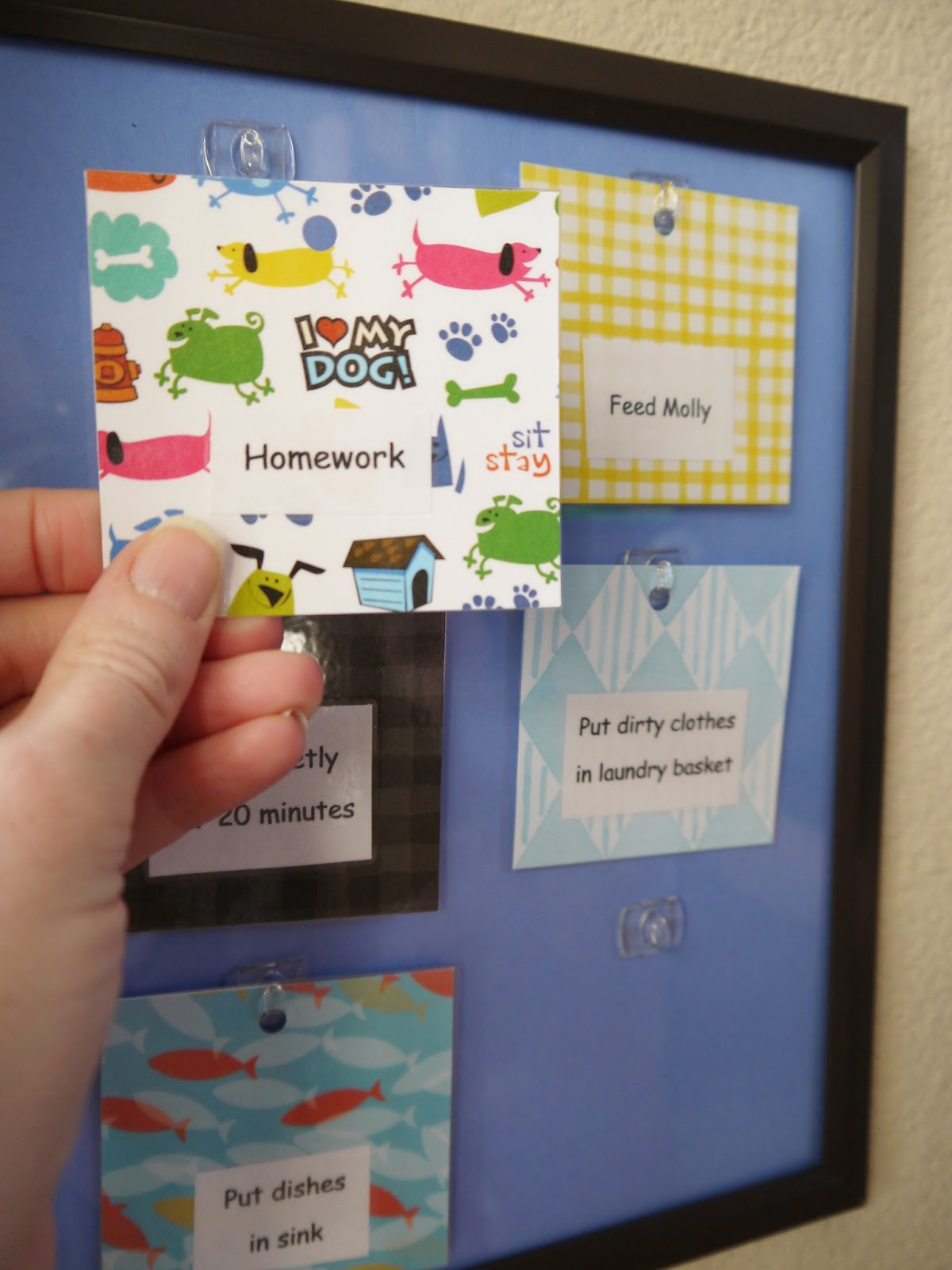 So much to dew: DIY Kids Chore Chart